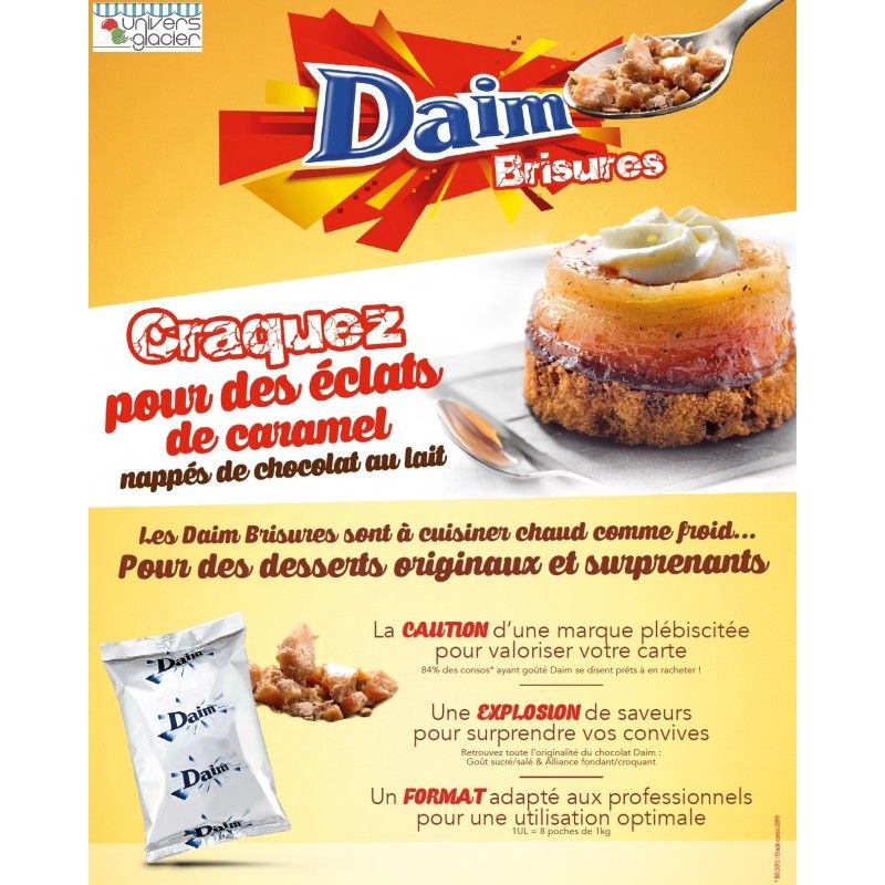 Eclats Caramel Daim Univers Du Glacier
